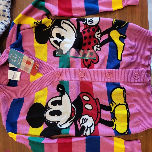 Disney | Shirts & Tops | Disney 0 Mickey Mouse And Minnie Mouse Pink ...